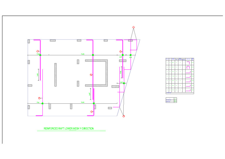 Reinforced Raft Lower Mesh Y-Direction | PDF