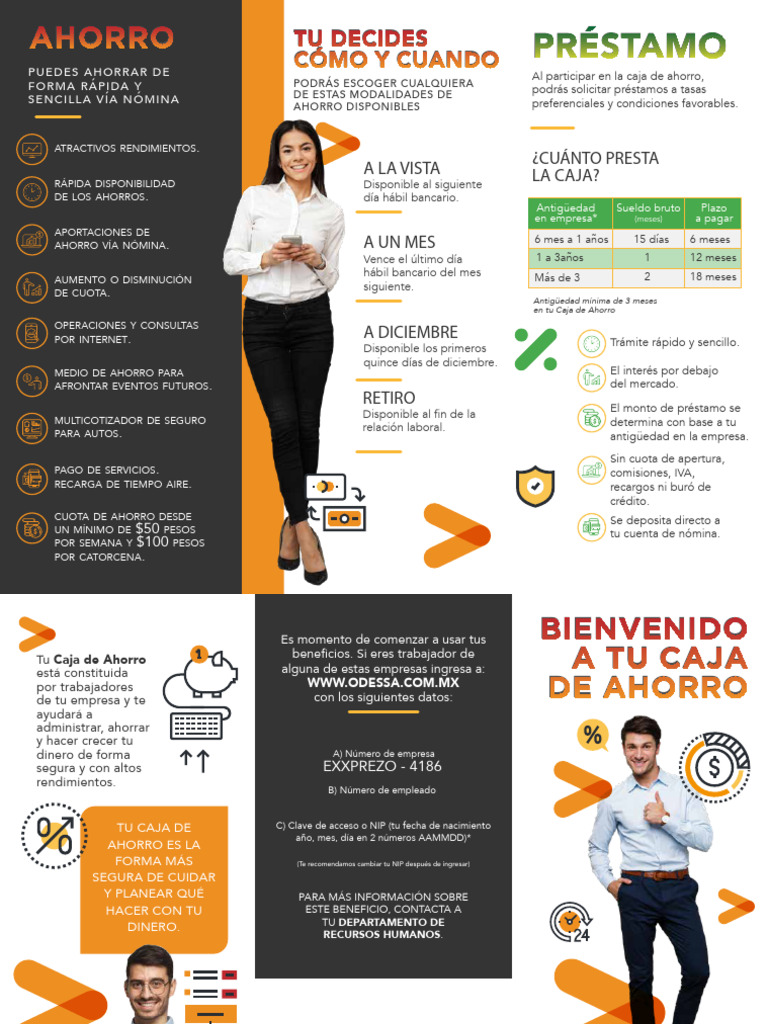 Caja-Ahorro - Triptico Ok | PDF