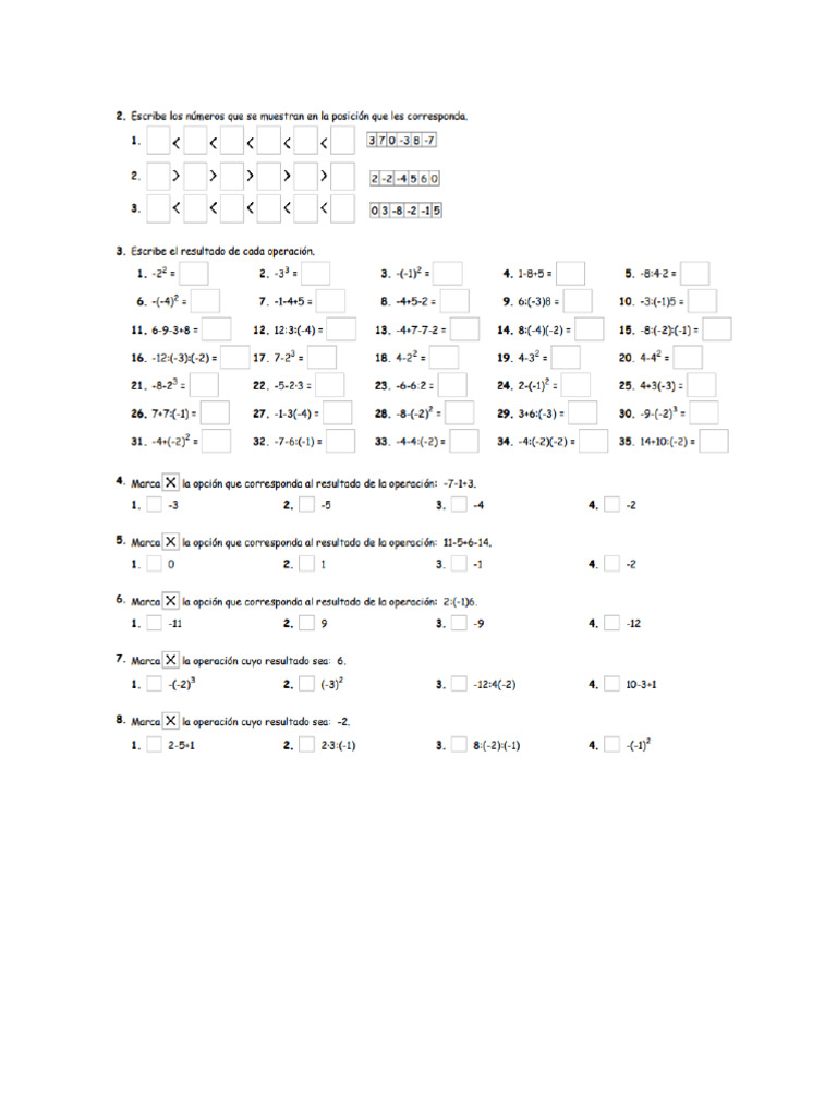 EJERCICIOS MATEMATICAS | PDF