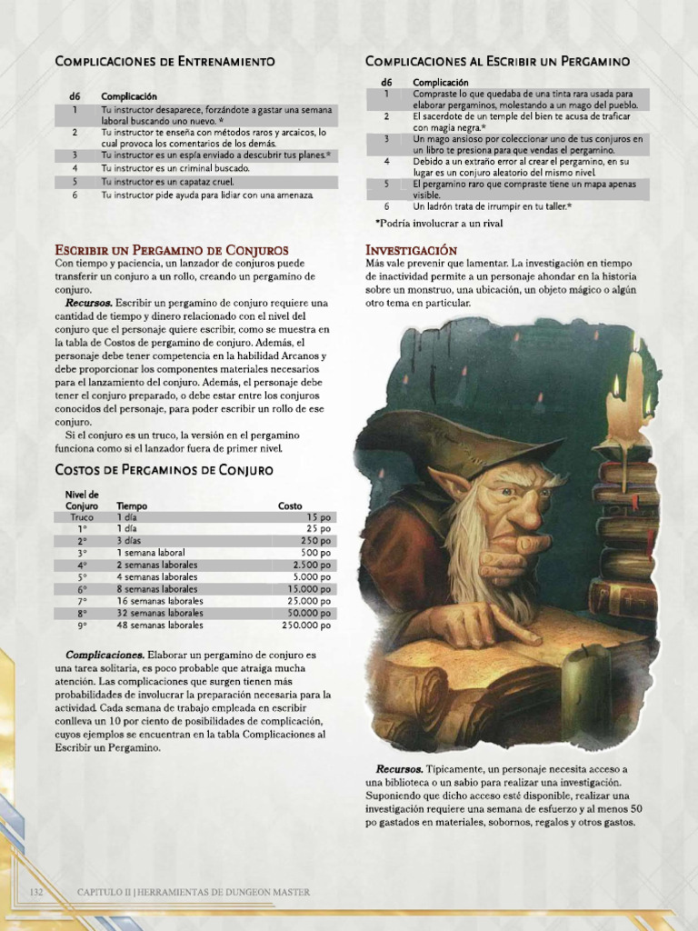 Hacer Pergaminos DND | PDF