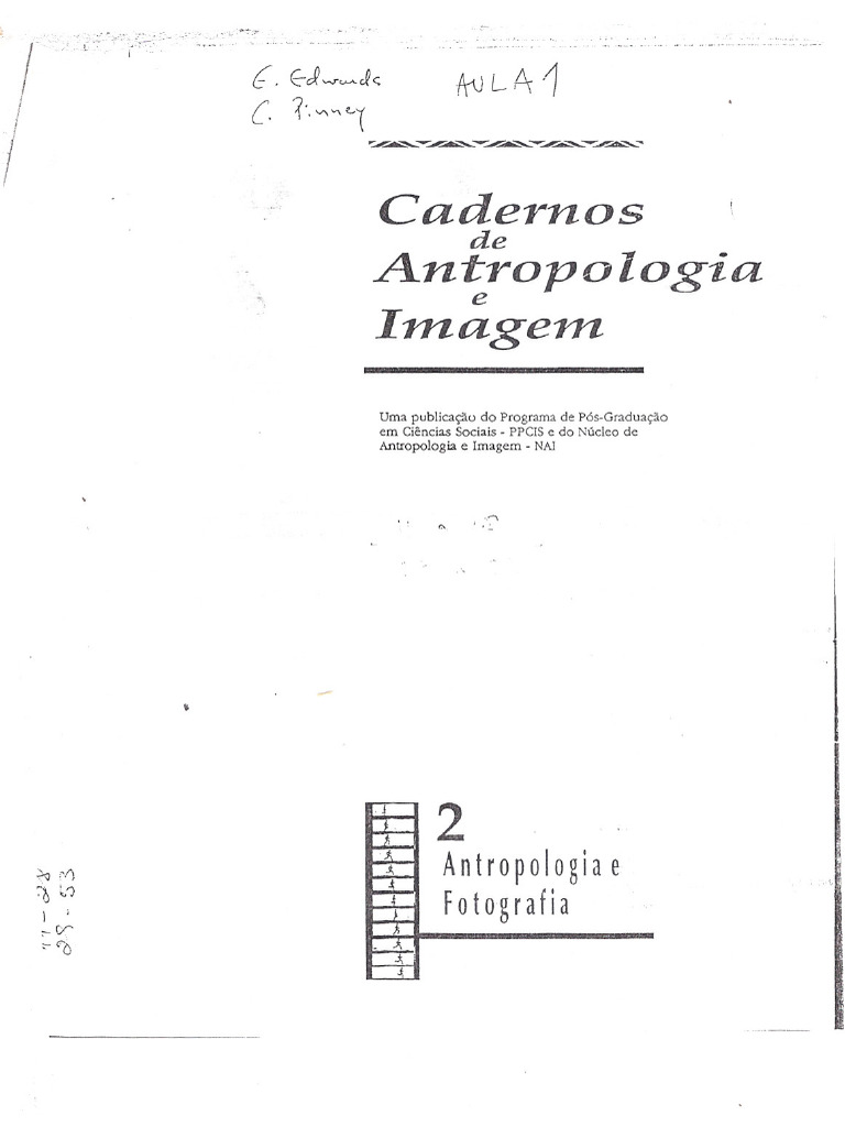 Christopher Pinney - A História Paralela Da Antropologia e Da ...