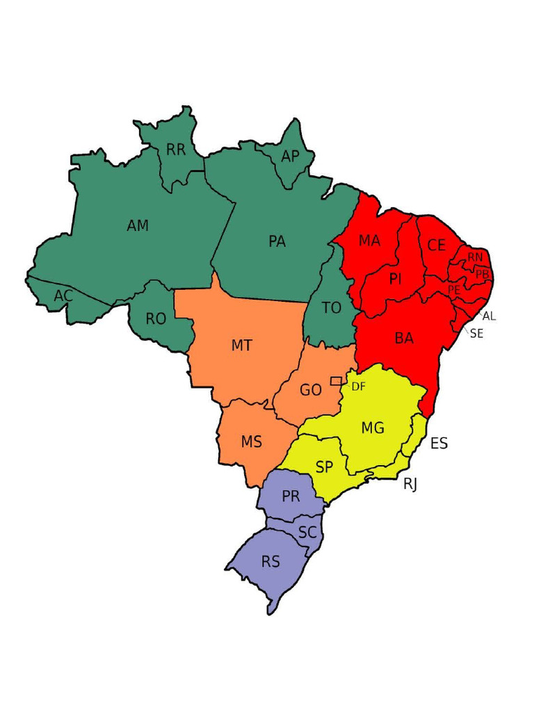 MAPA DO BRASIL | PDF