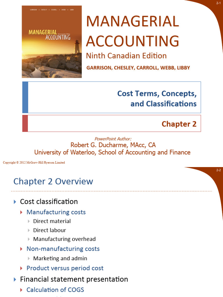 Acct221 - Chapter 2 Slides | PDF