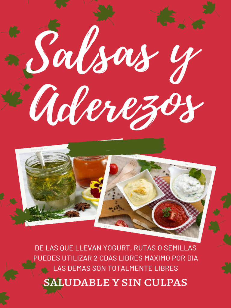 Salsas y Aderezos | PDF