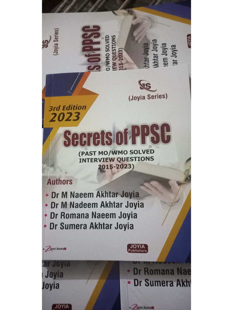Secrets of PPSC 3rd Edition | PDF