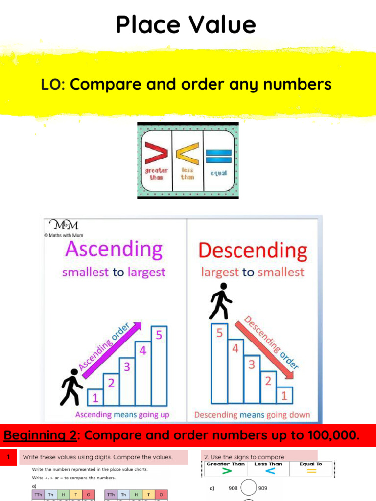 Place Value Tasks Step 2 | PDF