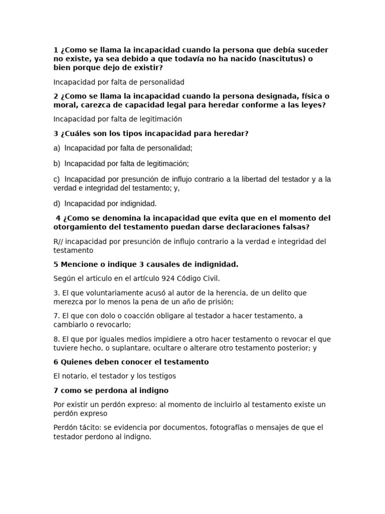 Segundo Parcial Civil 3-1 | PDF