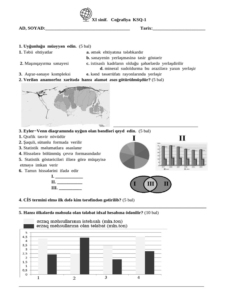 11 Ci Sinif ksq1 | PDF