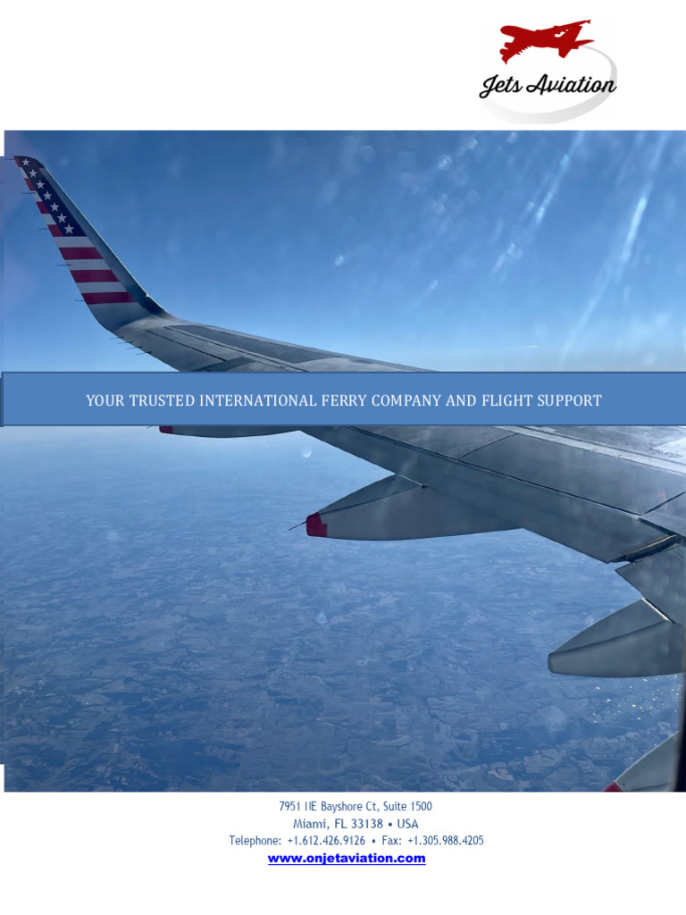 Boeing Aircraft Ferry Flight Services | PDF | Airbus | Business