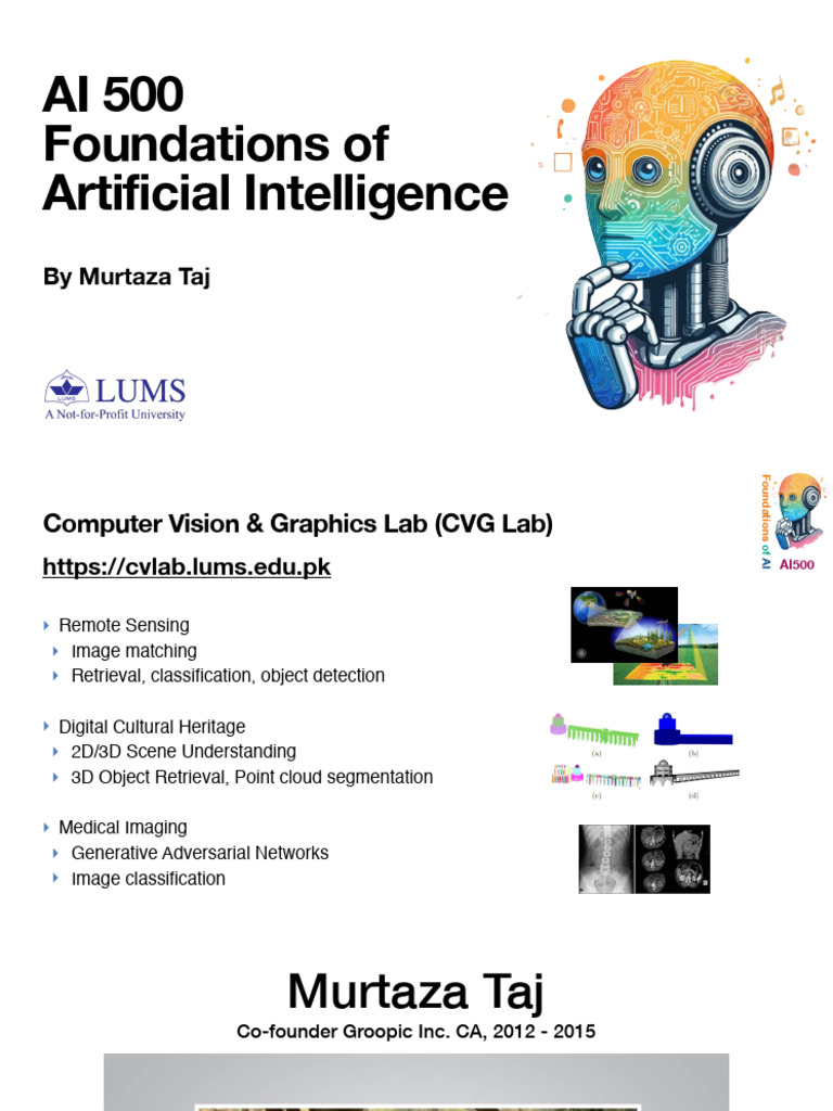 Lecture - 1 - Artificial Intelligence | PDF