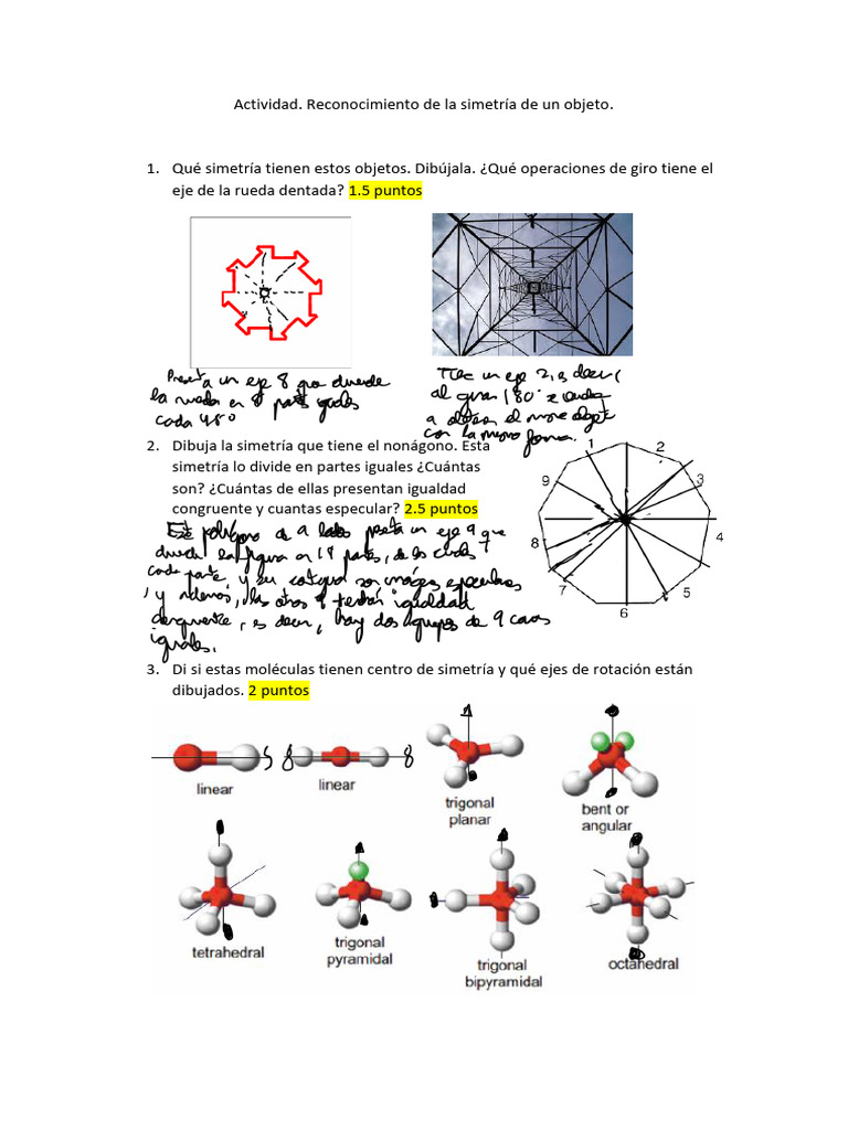 Actividad Simetría Daniel Jesús Hernández Benítez | PDF