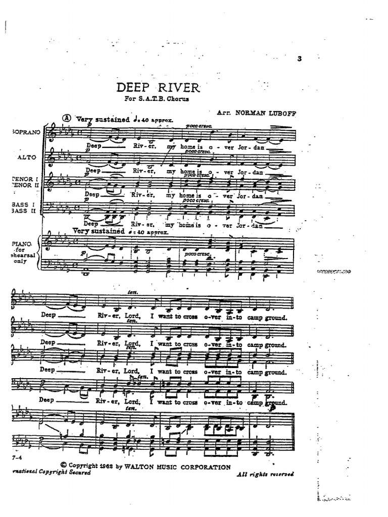 Deep River | PDF
