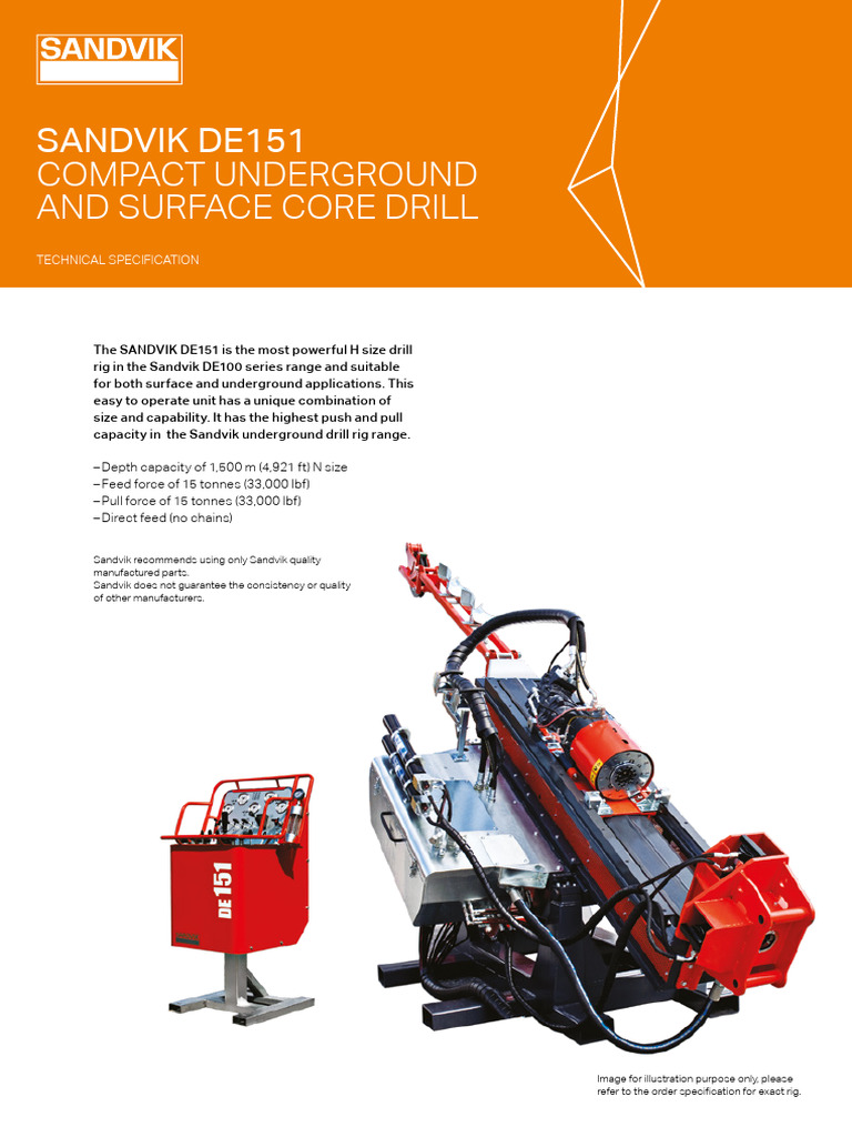 DE151 Spec Sheet 02 2018 | PDF