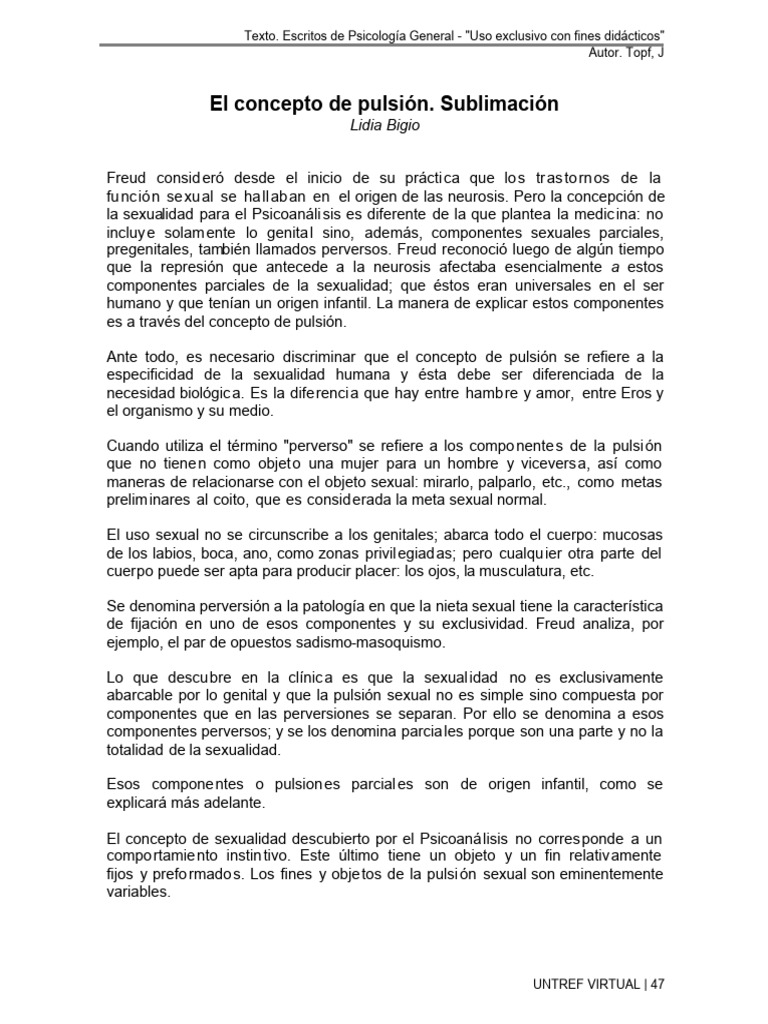 TPF, Jose Escritos de Psicologia General 1 | PDF