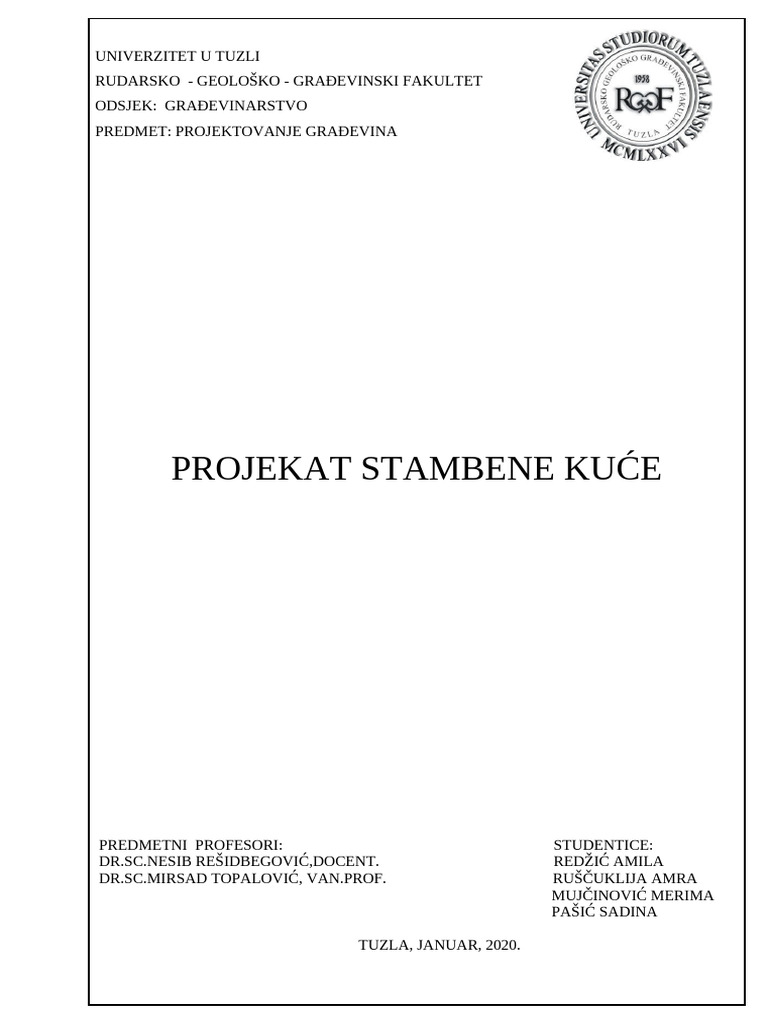 Projektovanje | PDF