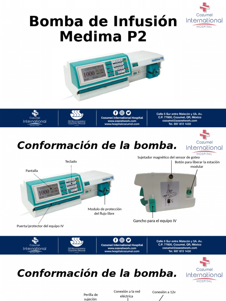 Presentacion Bombas de Infusion | PDF