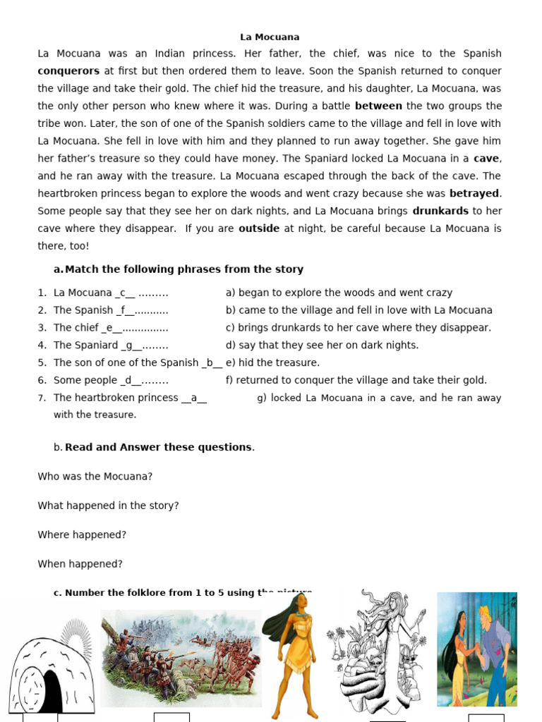 The Mocuana A Famous Legend | PDF