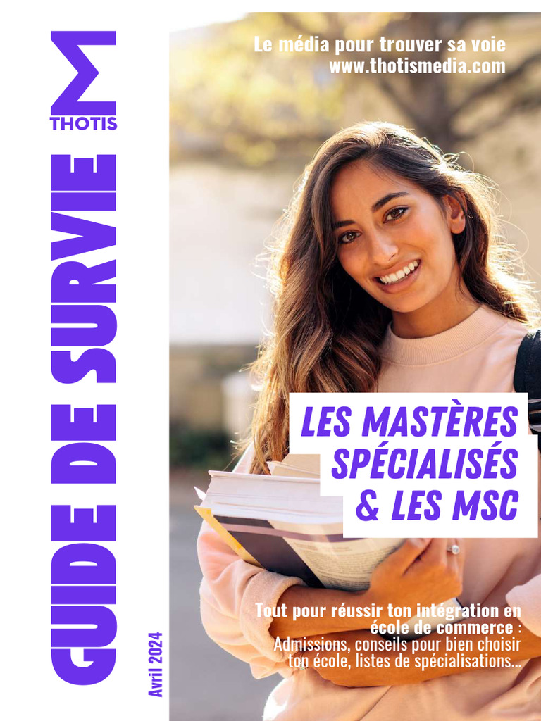 Master Guide Ms & MSC - Avril 2024 - Compressed | PDF