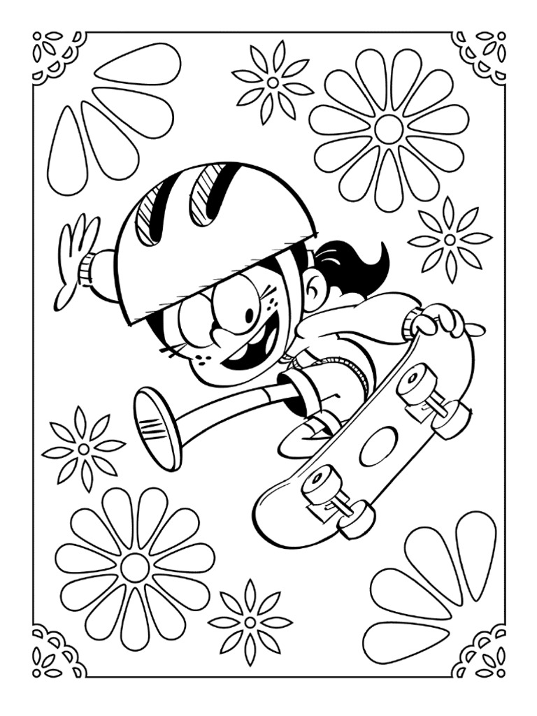 Ronnie Anne Coloring Pages _ Free Printable Coloring Pages | PDF