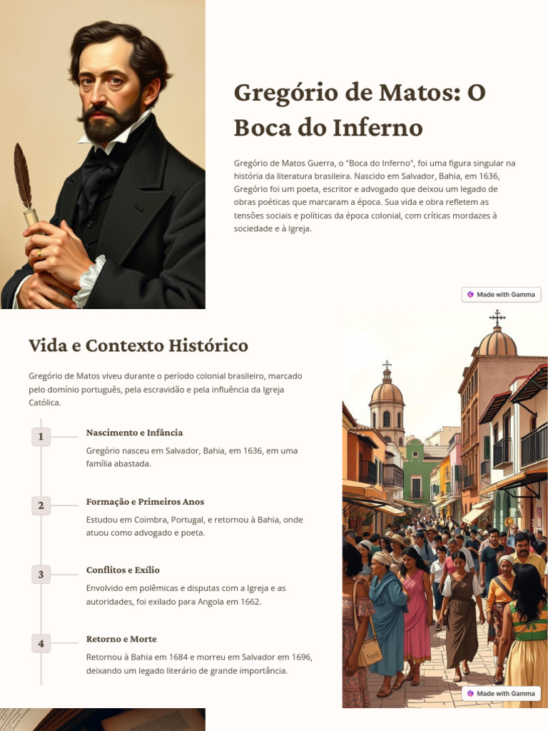 Gregorio de Matos O Bocado Inferno | PDF | Religión y espiritualidad
