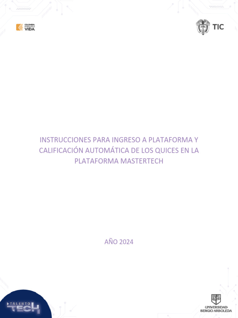 Instrucciones Calificacion Automatica Examen Practico | PDF
