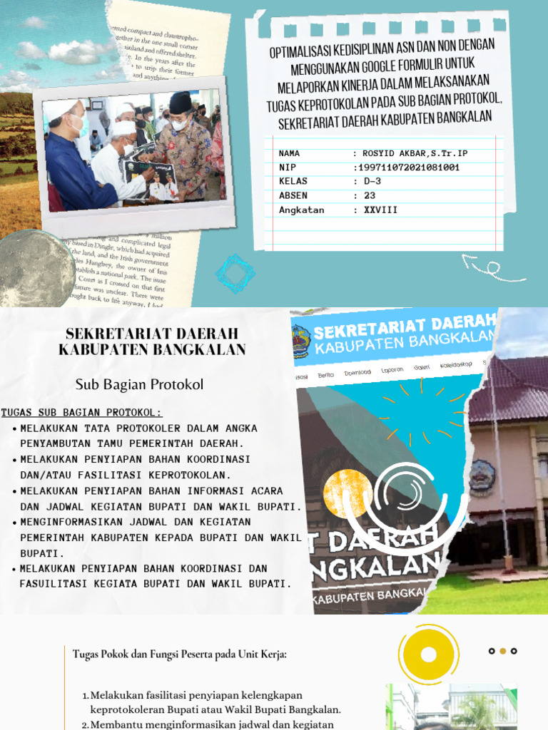 Presentasi Teknologi Dalam Bisnis Dan Pekerjaan Elemen 3D Oranye Dan Biru | PDF