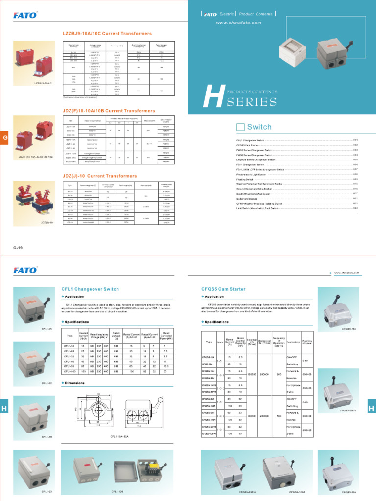 Electrical Products Catalog (Part B) | PDF