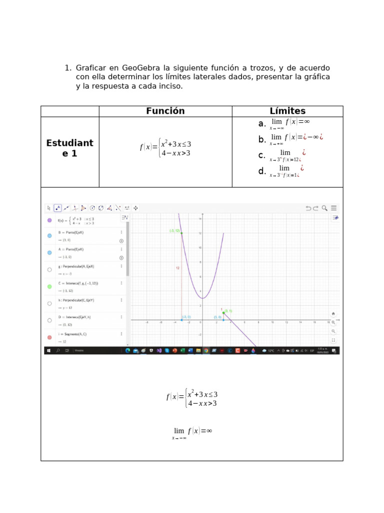 Ejercicios 1, 2, 3 y 4 Estudiante 1 | PDF