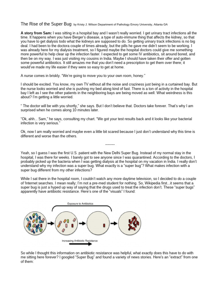 Activity 6 - The Rise of The Super Bug | PDF