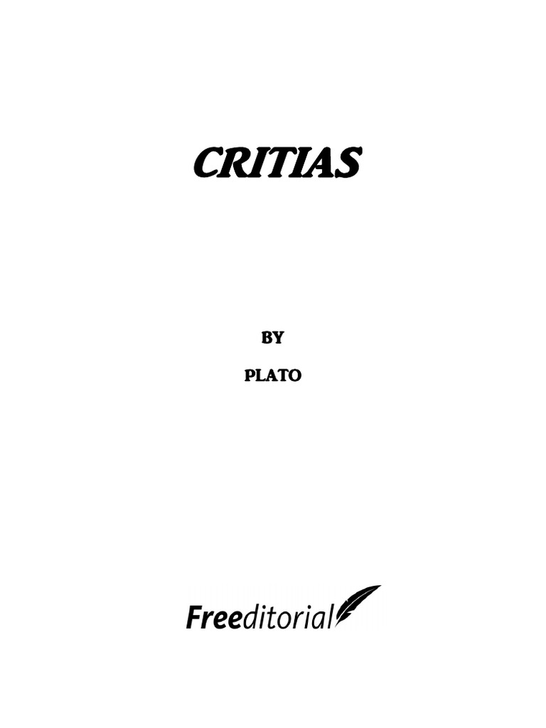 Critias | PDF