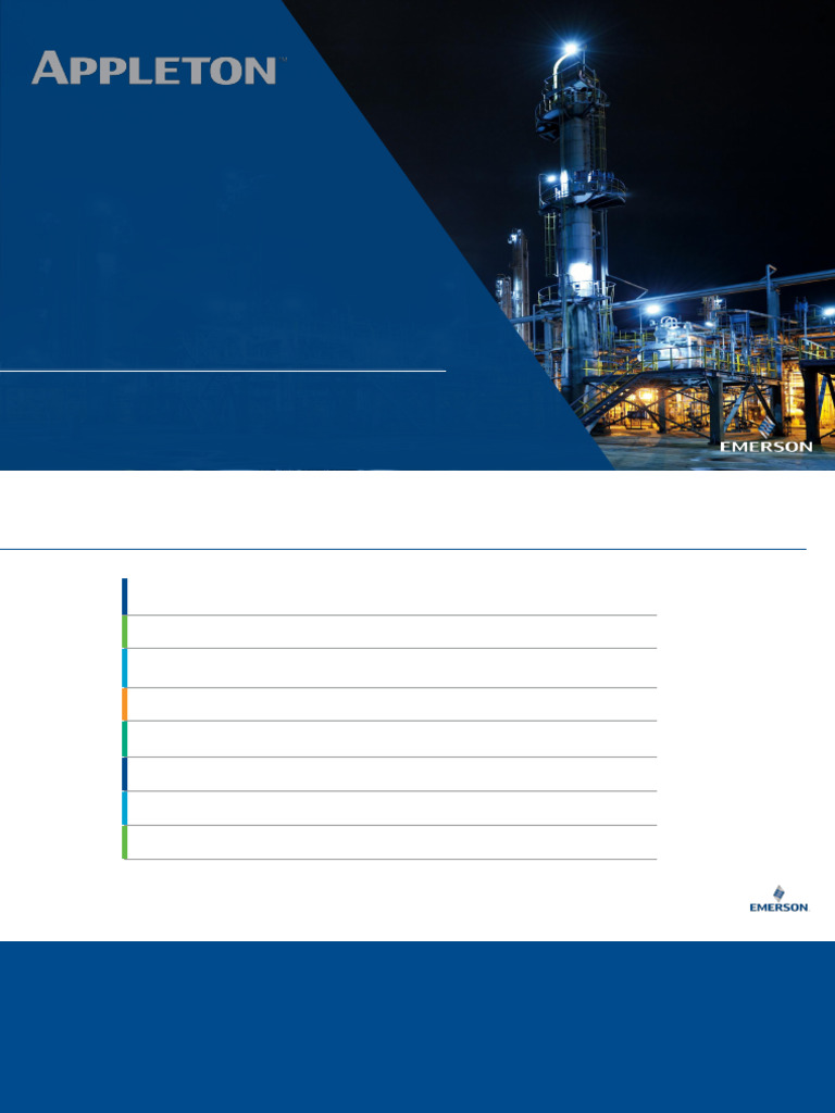 Appleton - Soluciones Para Oil Gas | PDF