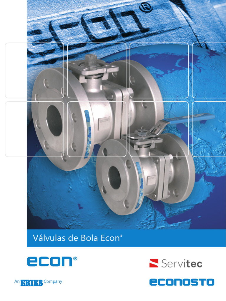 Catalogo SERVITEC Valvulas de Bola ECON 2014 Rev.1 | PDF