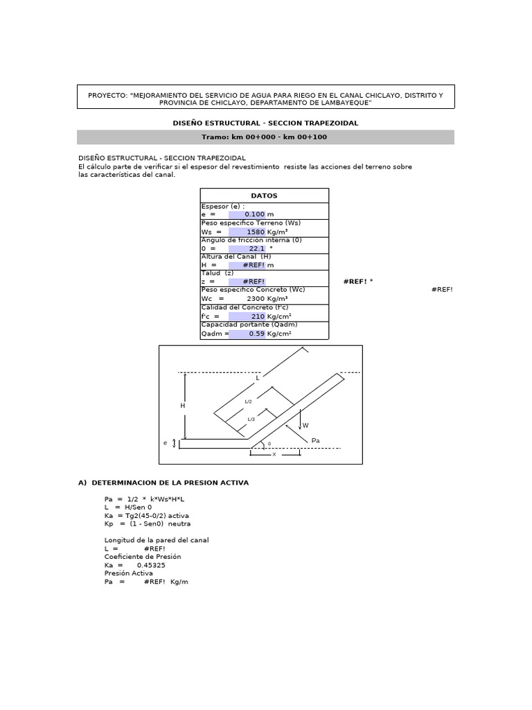 ESTRUCTURAL - Canal | PDF