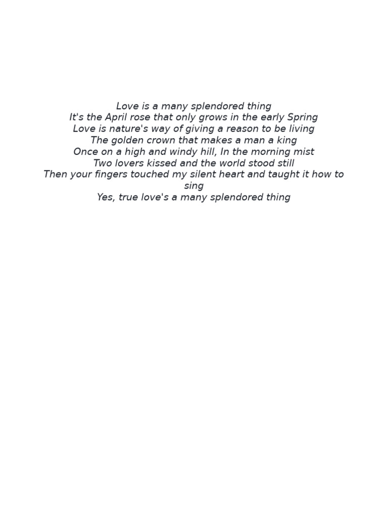 Love Is Many | PDF