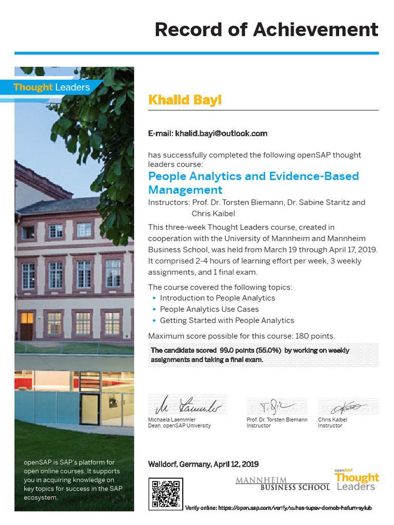 People Analytics and Evidence-Based Management | PDF People Analytics and Evidence-Based Management | PDF