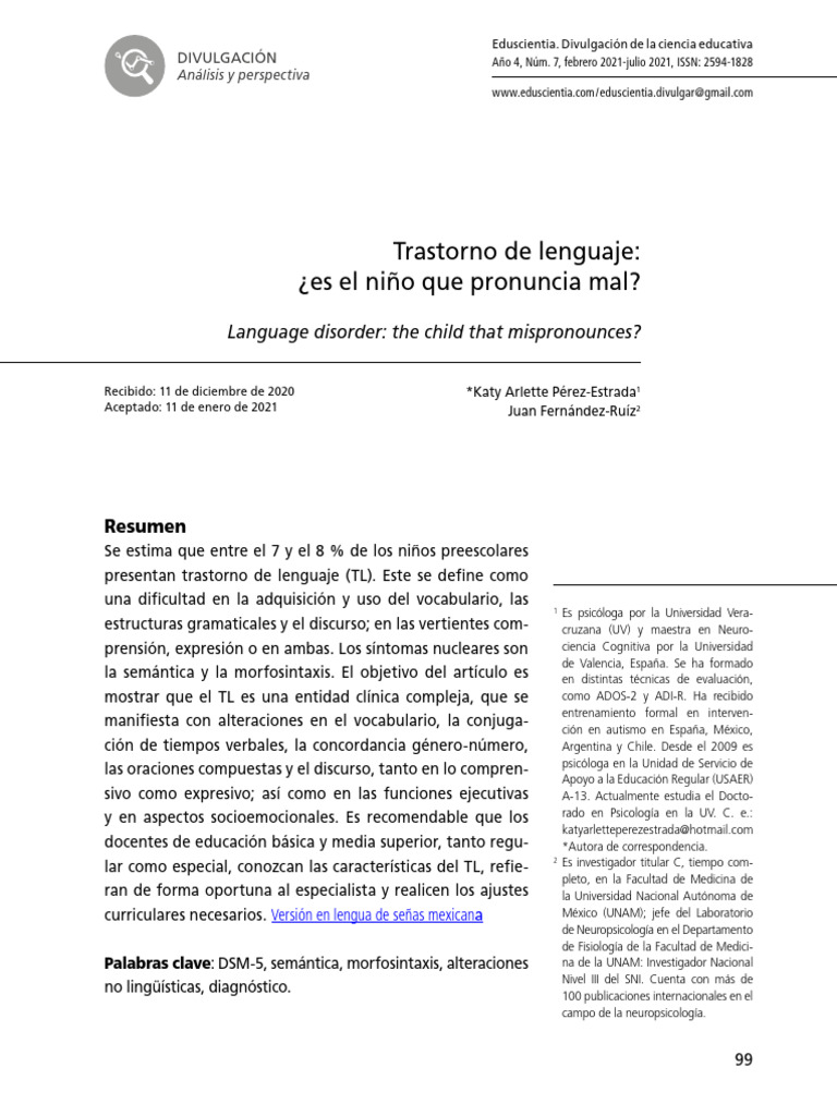 94-Texto Del Artículo-151-1-10-20210417 | PDF | Oración (Lingüística ...