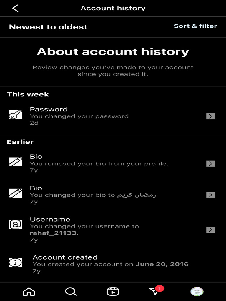 Your Activityaccount History 3 | PDF