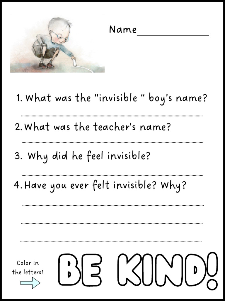 Kindness Activities for Kids | PDF | Foreign Language Studies