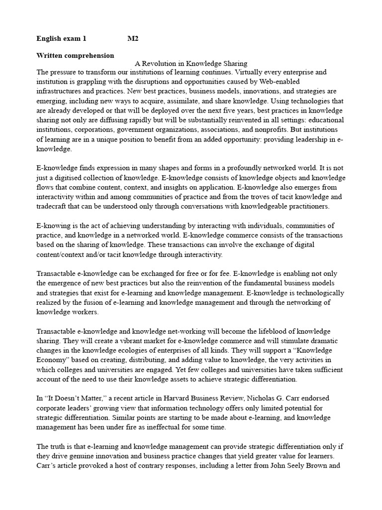 DST 1 M2 Didactique | PDF