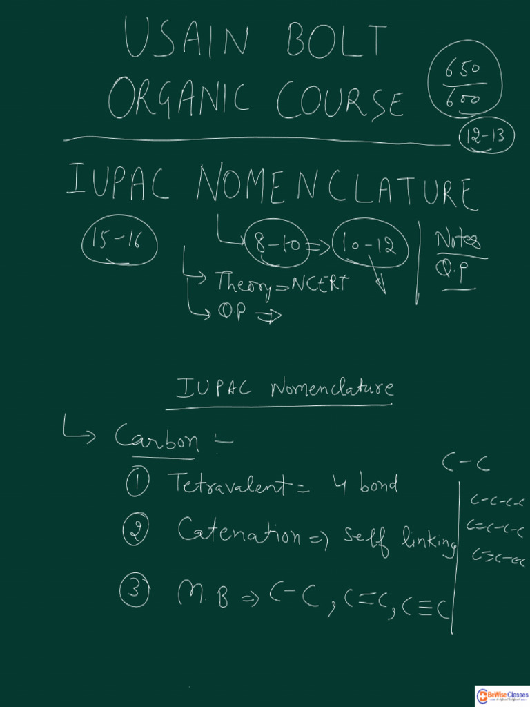 Organic Chemistry Crash Course All PDFs | PDF