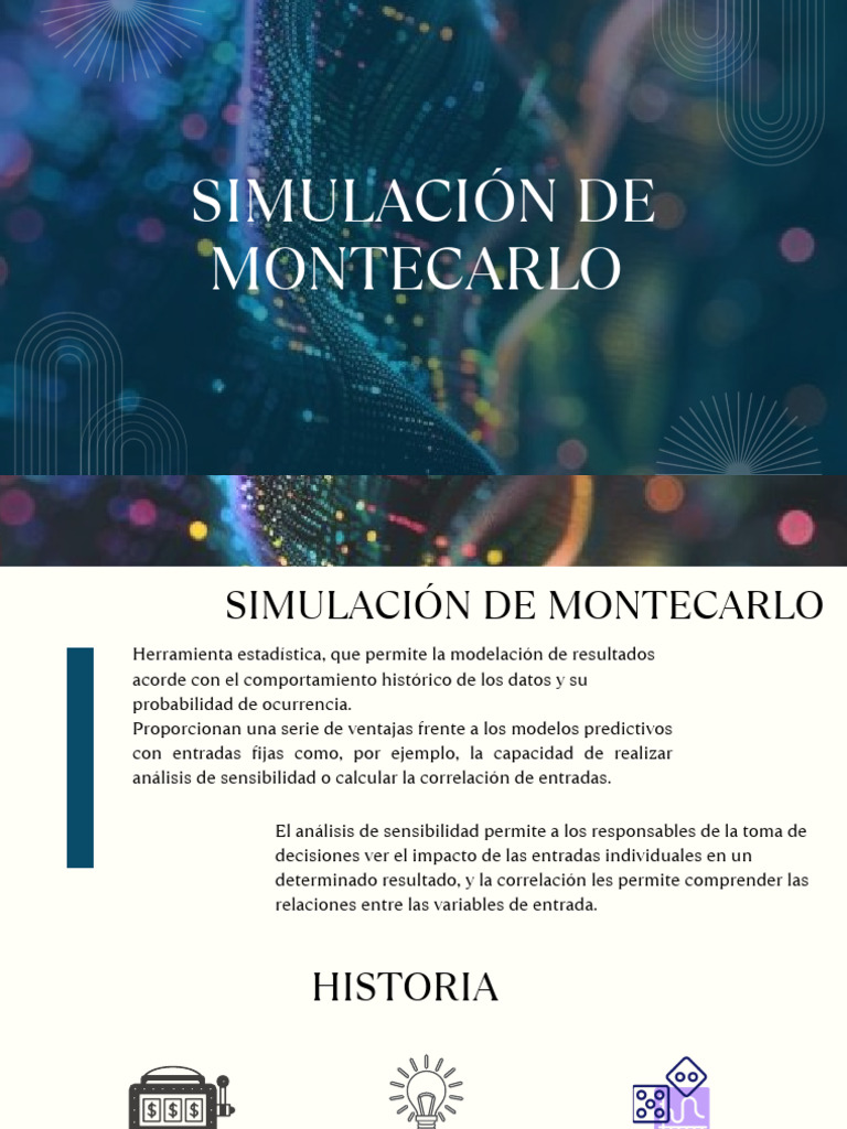 Simulación de Montecarlo - M.a.R | PDF