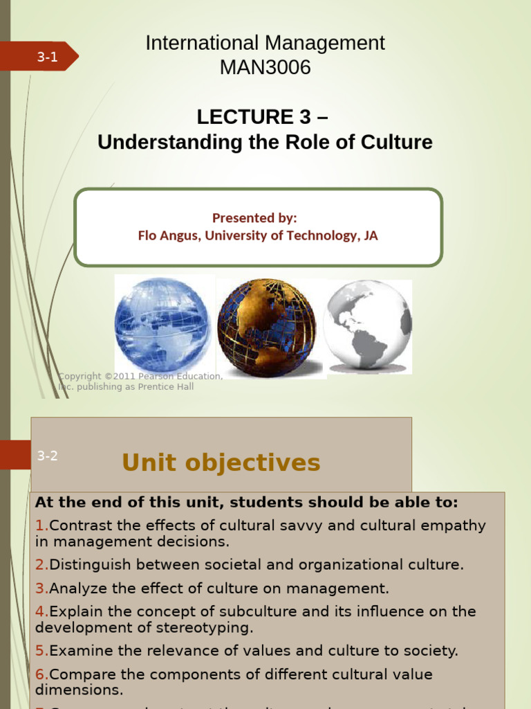 IM Lecture 3 - Understanding Role of Culture | PDF IM Lecture 3 - Understanding Role of Culture | PDF