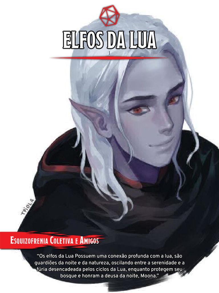 Raça Elfo Da Lua | PDF