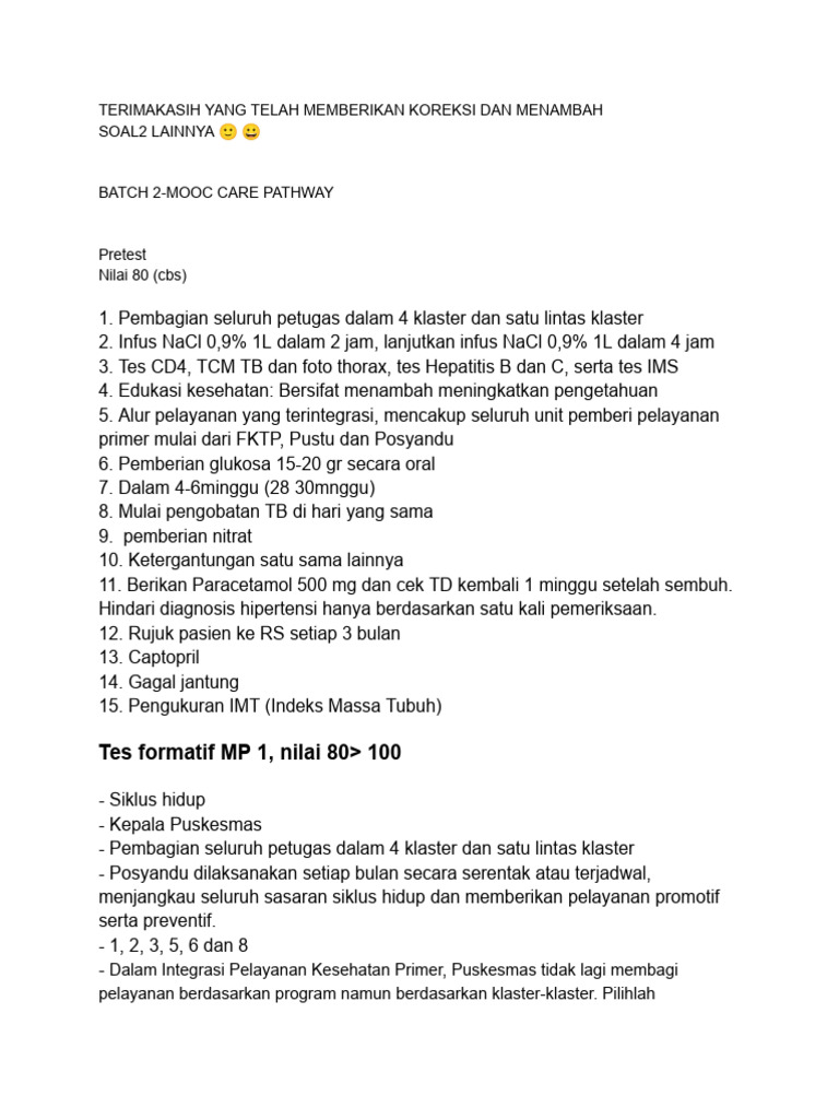 Batch 2-Mooc Care Pathway | PDF