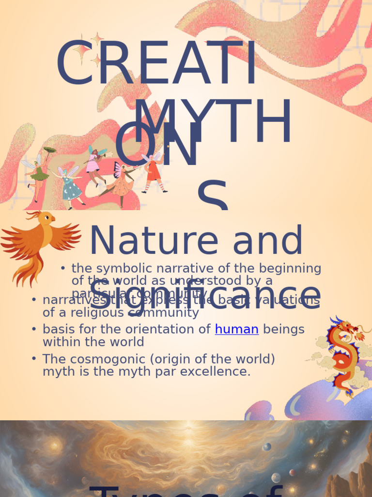 Types of Creation Myths | PDF