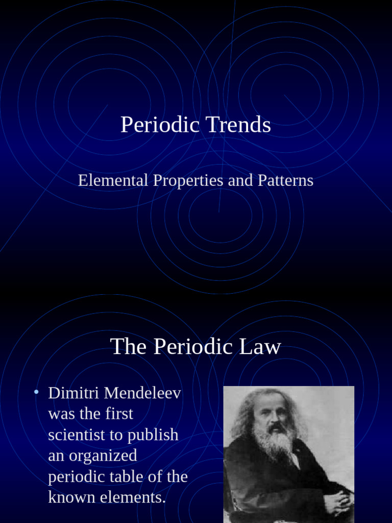 Periodic Trends - PPT &d2lSessionVal A33fzBS8v7ODInXXWS2ryX2VN | PDF