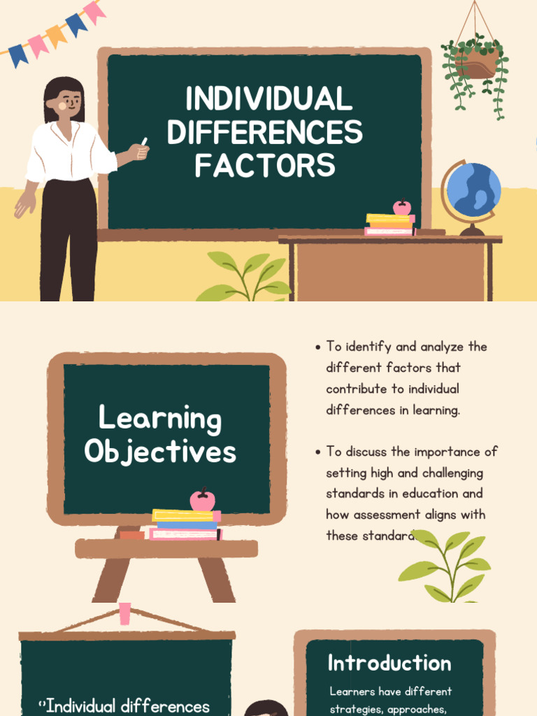 Individual Differences Factors | PDF