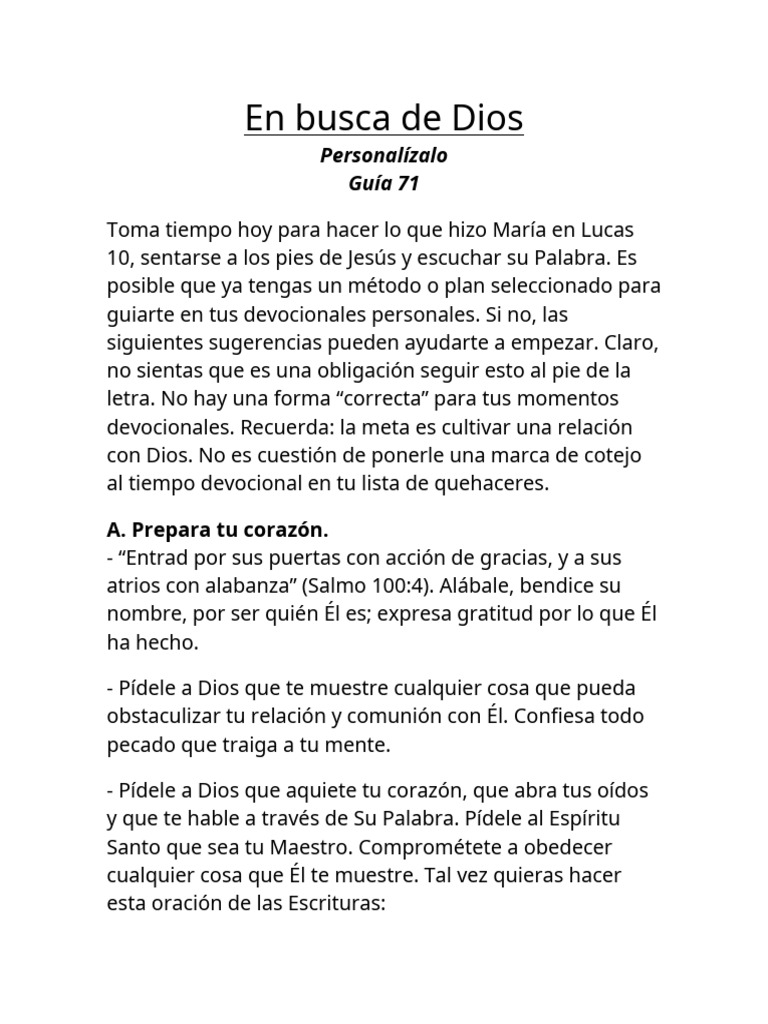 71 - en Busca de Dios | PDF