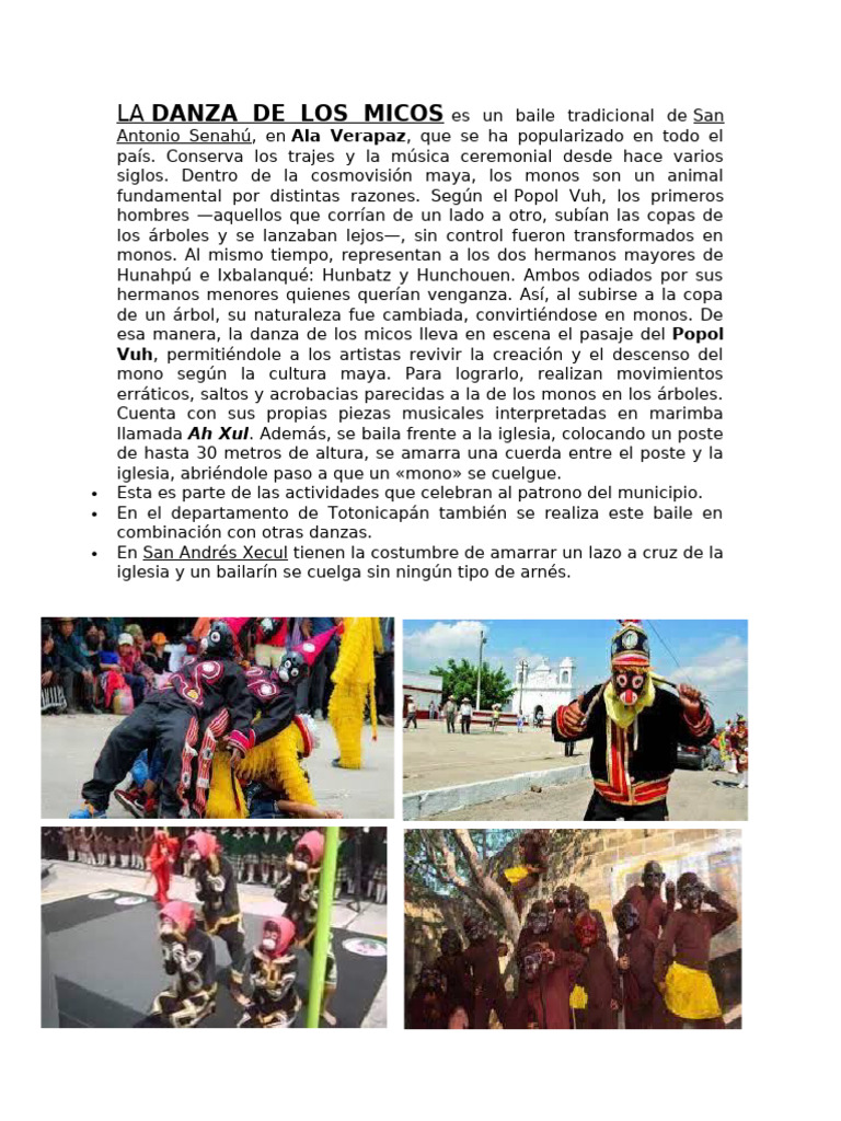 Danzas De Guatemala Pdf