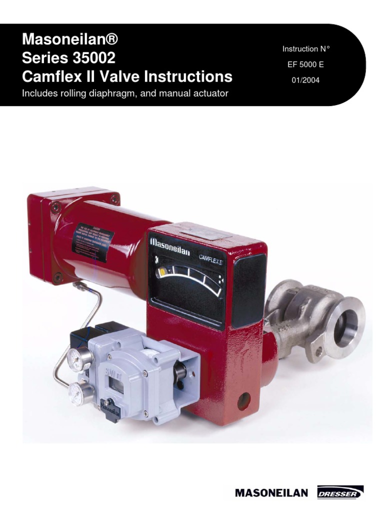 Camflex-II Instruction Ny | PDF | Valve | Actuator